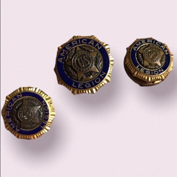 American Legion | Accessories | Rare Vintage American Legion Set Of 3 ...